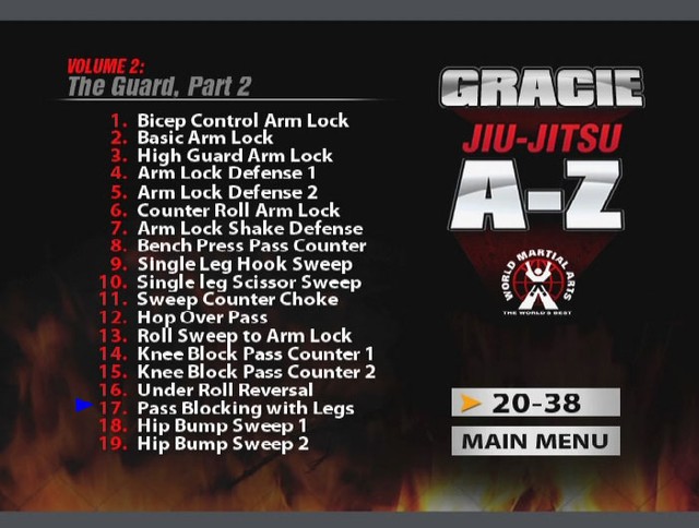 Gracie Jiu-jitsu From A-z With Craig Kukuk Digitally Remastered DVD for ...