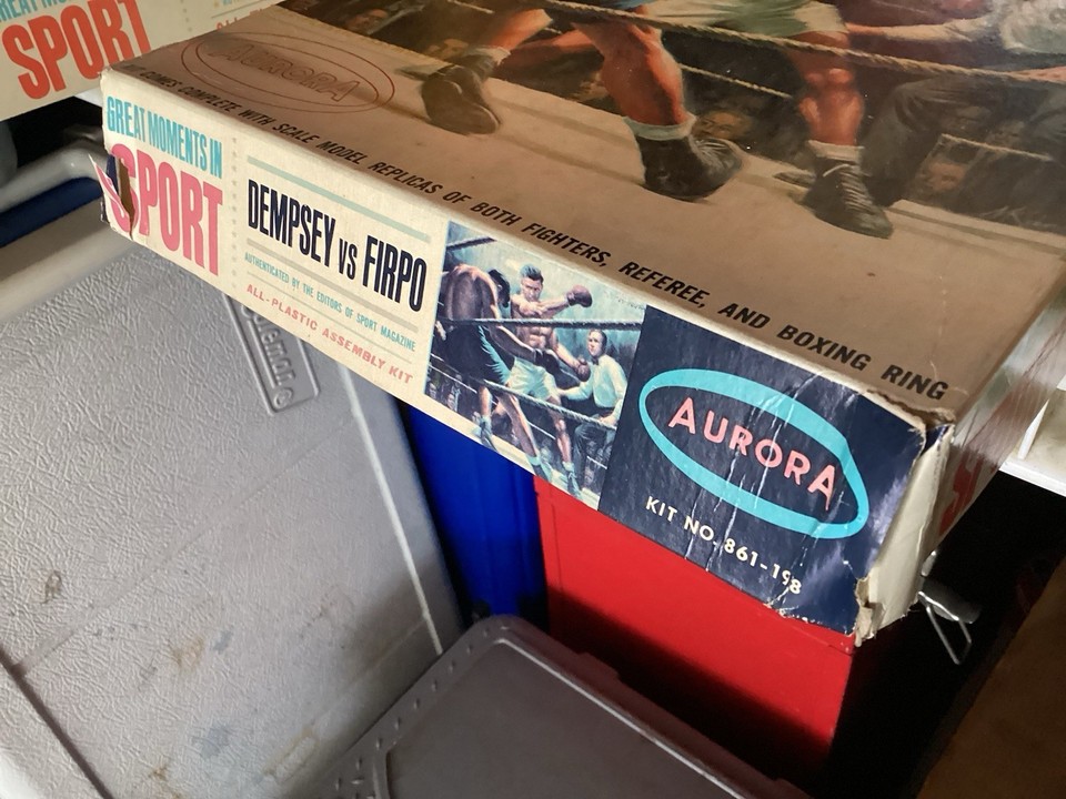 Aurora Babe Ruth And Dempsey Vs Firpo Great Moments In Sport 1965 | eBay