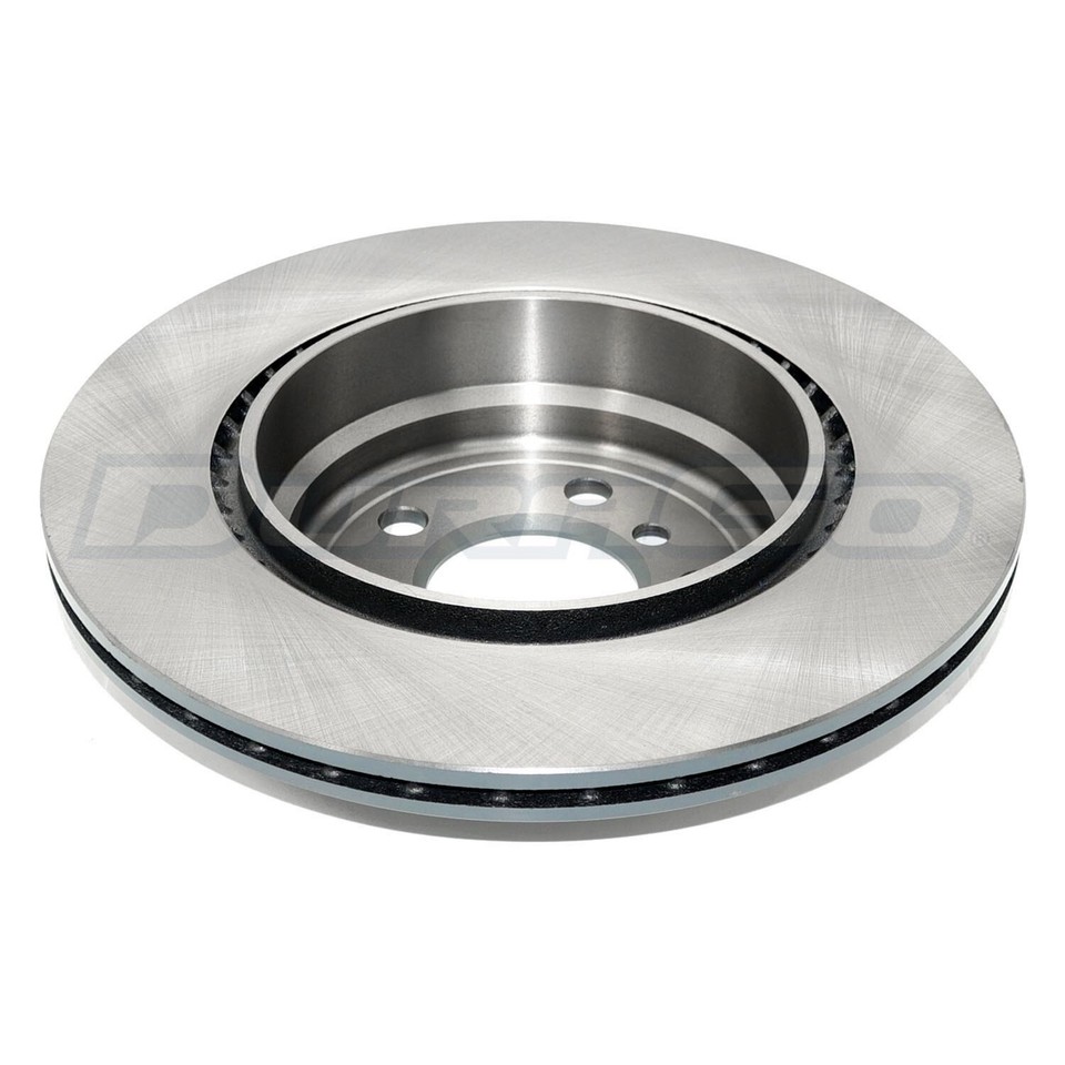 For BMW 535i 11-16 DuraGo Titanium Series Vented Rear Disc Brake Rotor ...