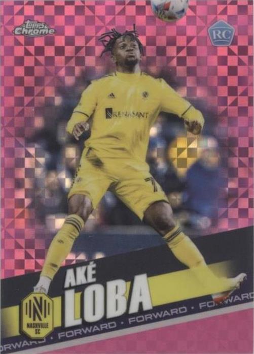 2022 Topps Chrome MLS - Ake Loba #154 Pink X-Fractor (RC) for sale ...