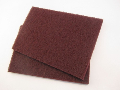 Scotchbrite / Webrax / Scouring Fibral Hand Pads all grits 152 x 229mm ...