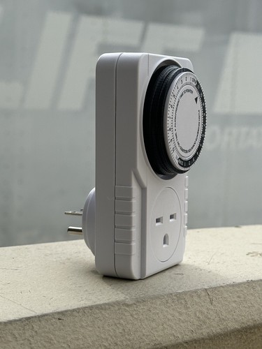 24 Hour 220 Volt Mechanical Timer 220v 240v 16A Indoor Electric Single ...