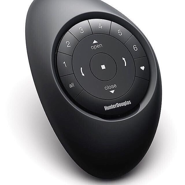 Hunter Douglas PowerView New In Box Black Remote Control With Black ...