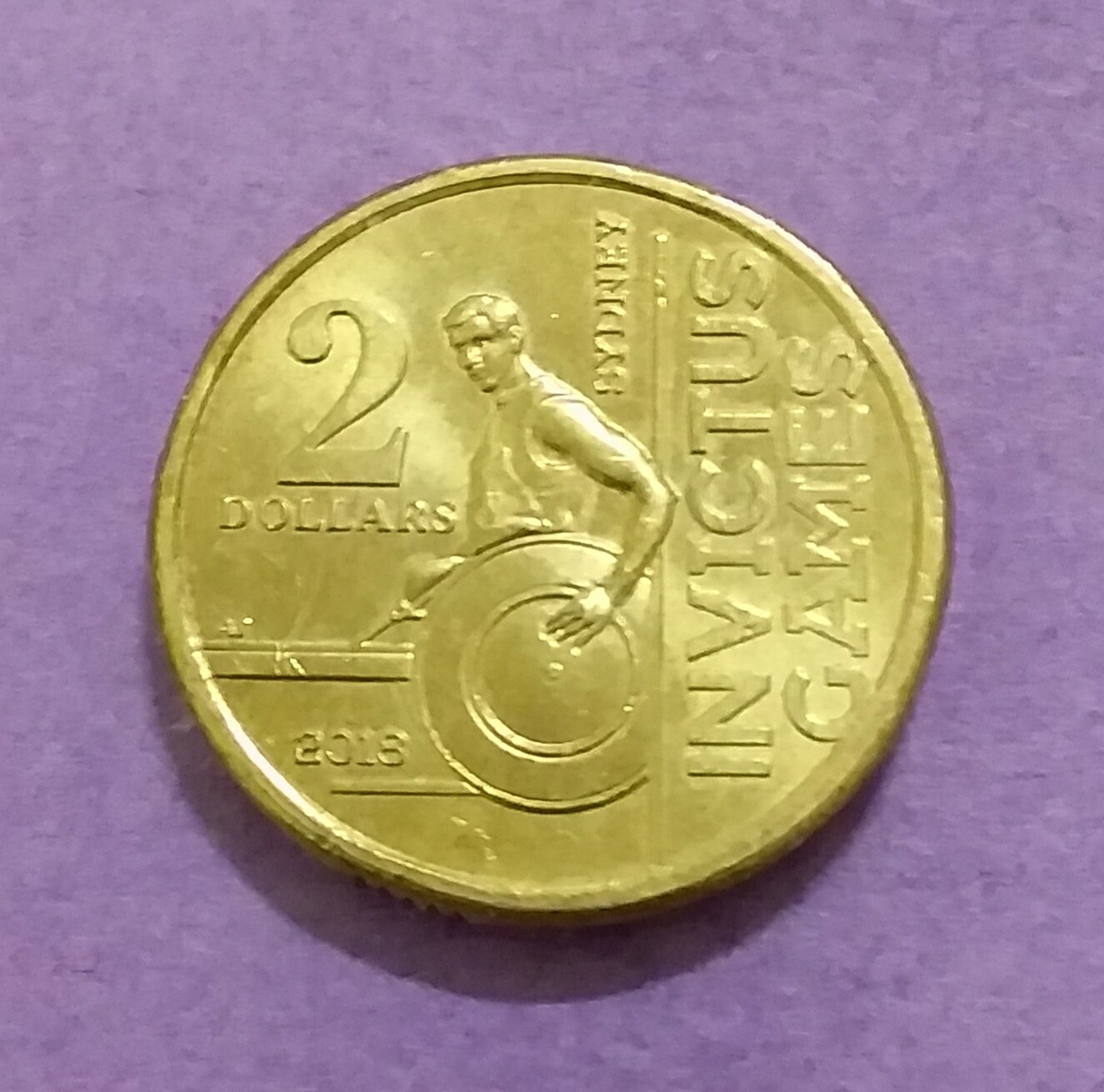 2018 $2 Dollars Australian - Invictus Games- Coin Low Mintage | eBay