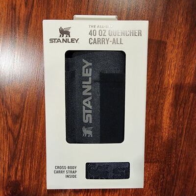 Stanley The All Day 40 oz Quencher Cross Body Carry All Black with ...