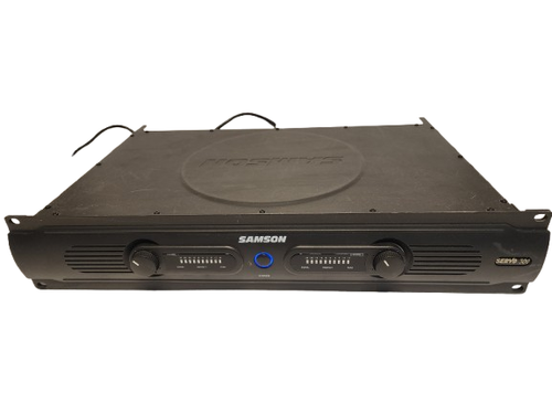 Samson Servo 300 2-Channel 300-Watt 2RU Rackmount Power Amplifier ...