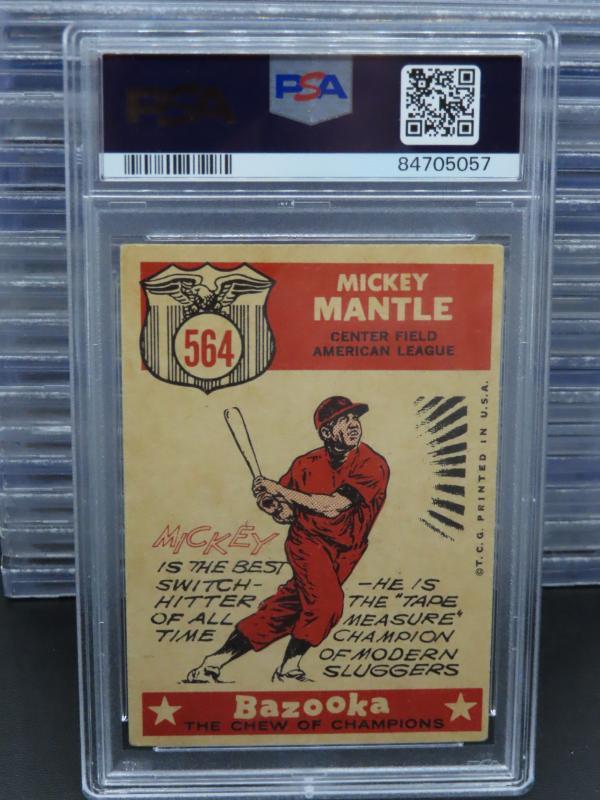 1959 Topps Mickey Mantle All-Star #564 PSA 4 New York Yankees VG-EX | eBay