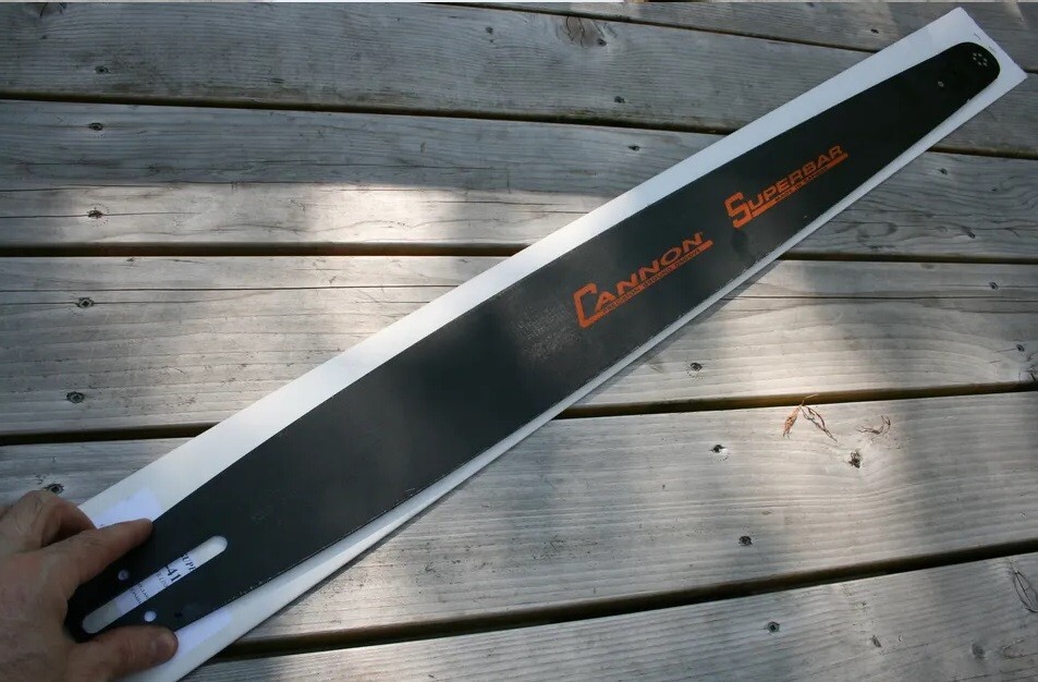 NEW 50 inch Cannon "SUPERBAR" Medium mount chainsaw bar CSB-S1-50-63-3 ...