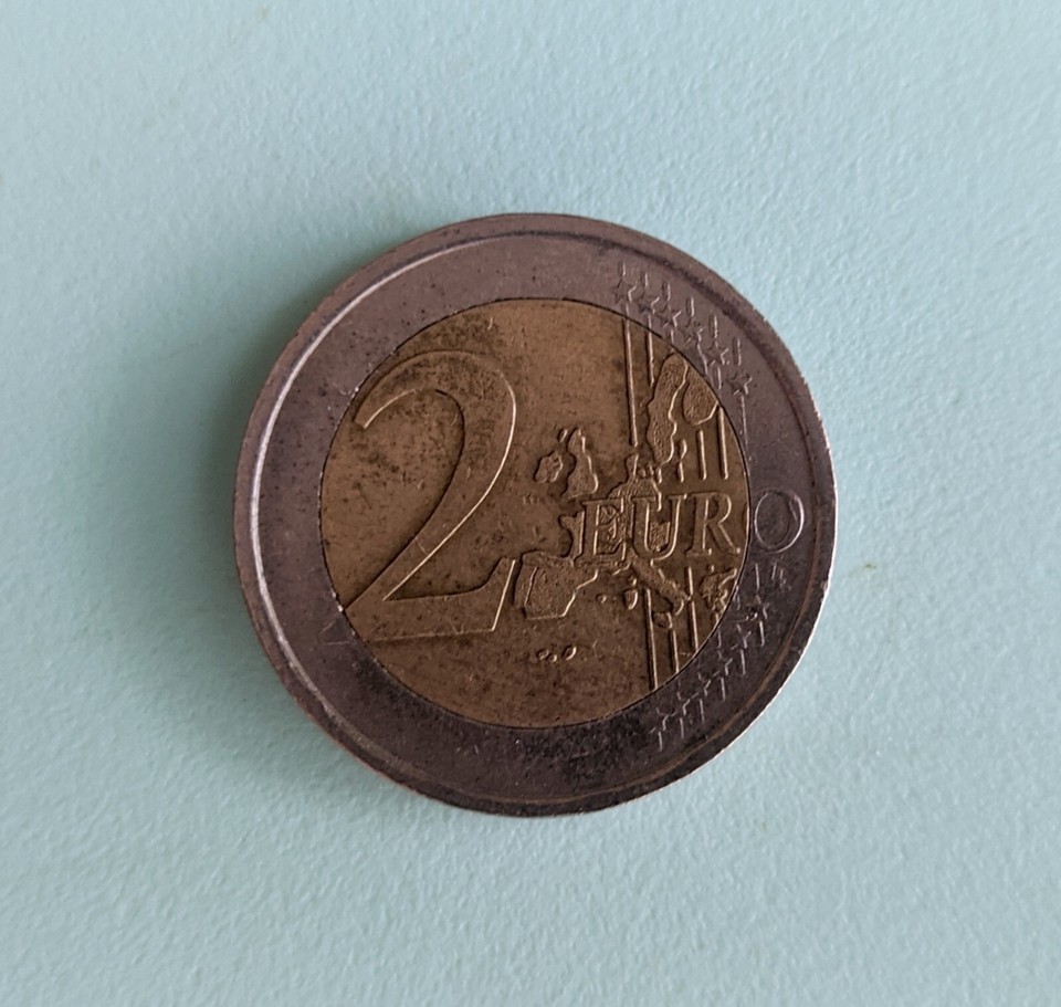 Portugal 2 Euro 2003 Rare Mint Error Coin Several Errors Free Shipping ...