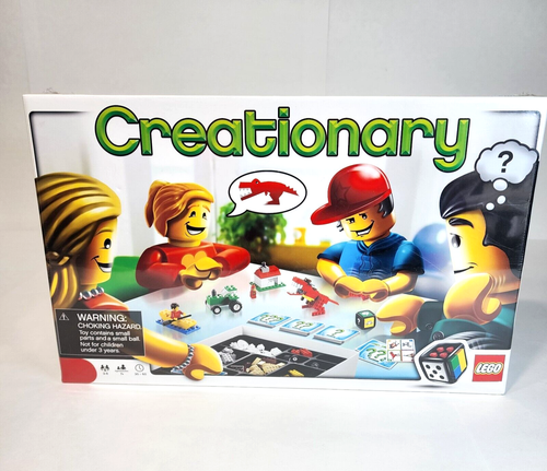 LEGO Creationary Board Game #3844 Family Fun Pictionary Minifigure NEW ...