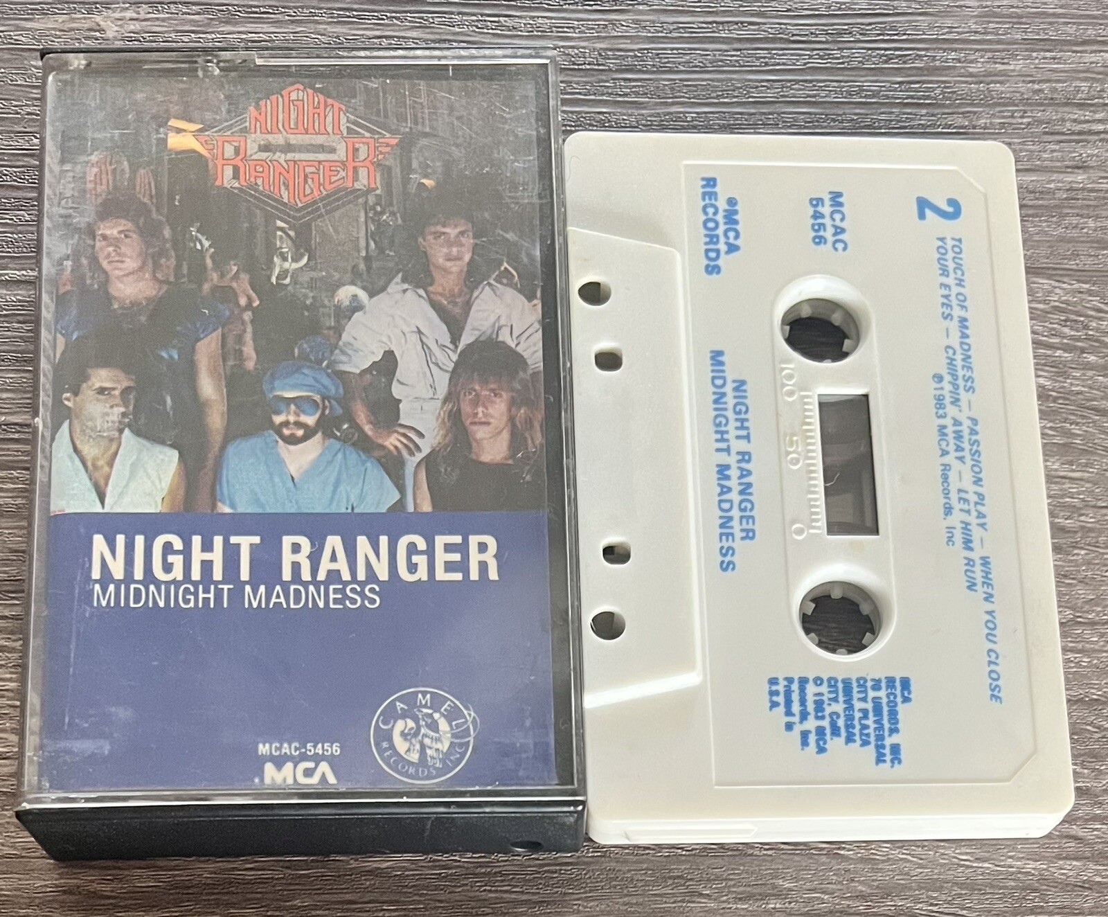 Vintage 1983 Night Ranger Midnight Madness MCA Records Cassette Tape | eBay