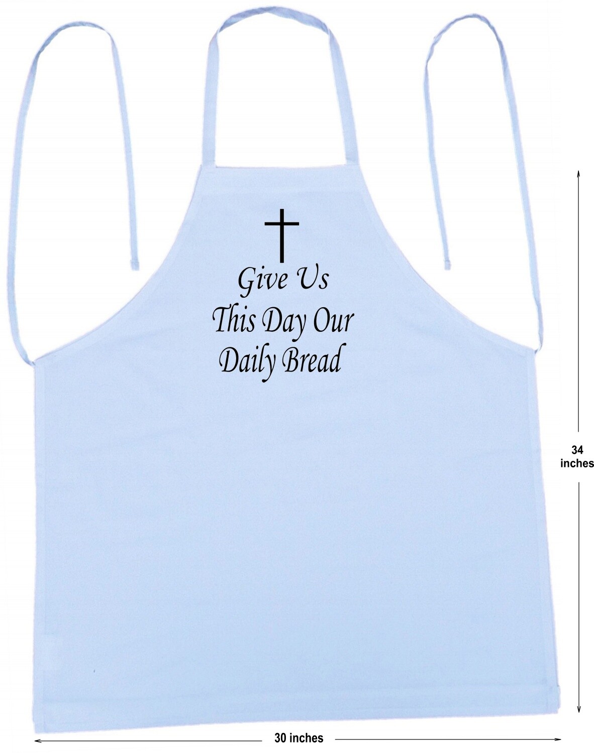 Christian Apron Give Us This Day Our Daily Bread Church Aprons by ...