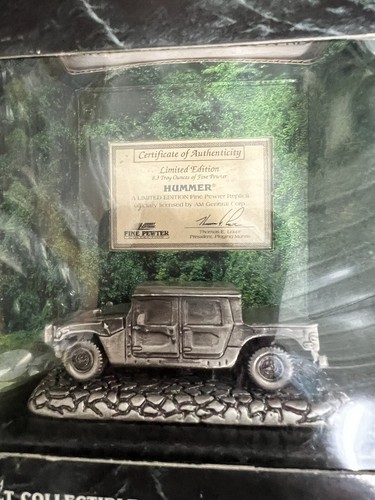 Johnny Lightning Fine Pewter Replica H1 Hummer 1/64 Scale New | eBay