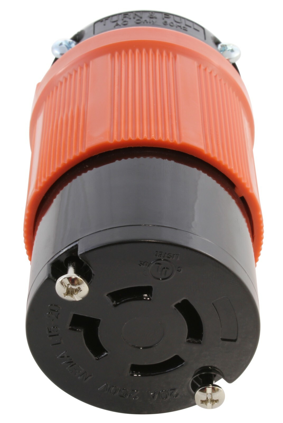 20A 250V 3-Phase NEMA L15-20R 4-Prong Female Connector Assembly by AC ...