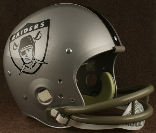 OAKLAND RAIDERS 1963 NFL Riddell TK Suspension Football Helmet | eBay