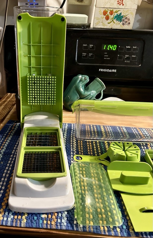 2014 Avon Mandolin Slicer 12 Piece All In One Food Prep Set -NEW | eBay