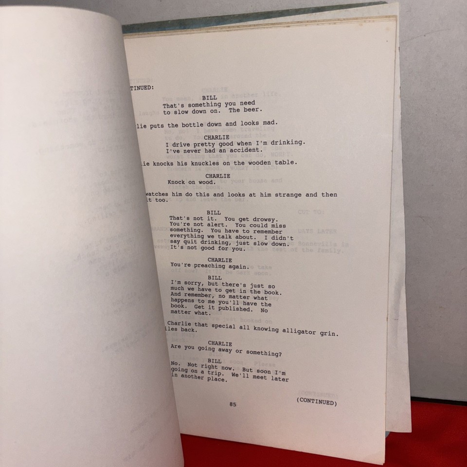 Vintage Typed Written Play 125 Pages- Estate Find | eBay