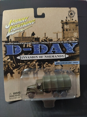 Johnny Lightning D Day Normandy WWII MILITARY CCKW 6X6 GMC TRUCK Die cast (B16) | eBay