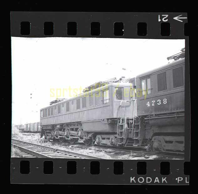 PRR Pennsylvania Railroad Boxcab P-5A Locomotive #4707 / #4738 - Vtg ...