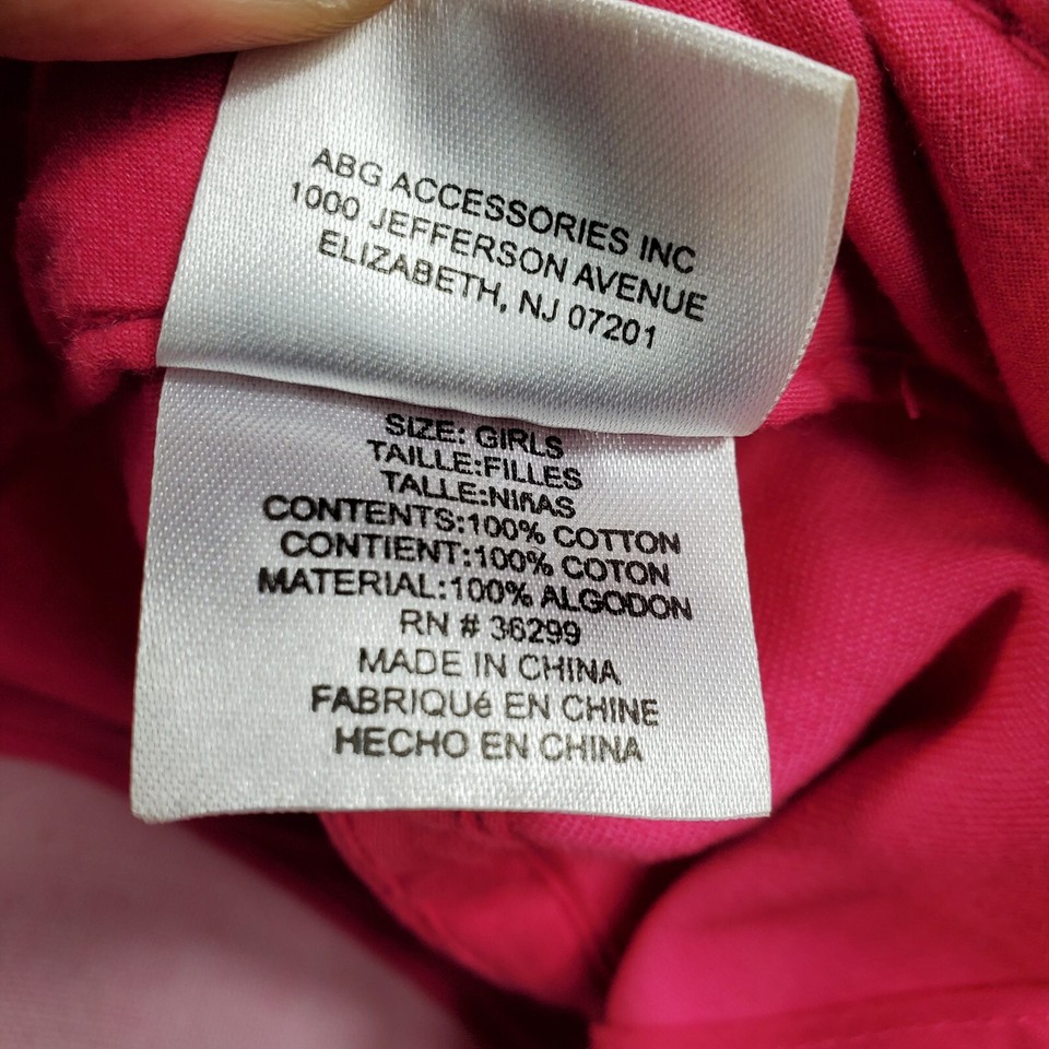 Sanrio Hello Kitty Embroidered Pink Baseball Cap Hat Girls Kids ...