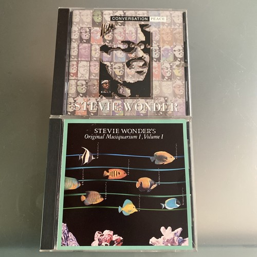 Stevie Wonder 2 💿 LOT: Conversation Peace & Original Musiquarium I Vol ...
