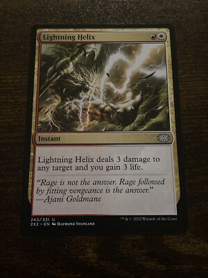 Lightning Helix 243/331 Double Masters 2022 MTG Magic The Gathering ...