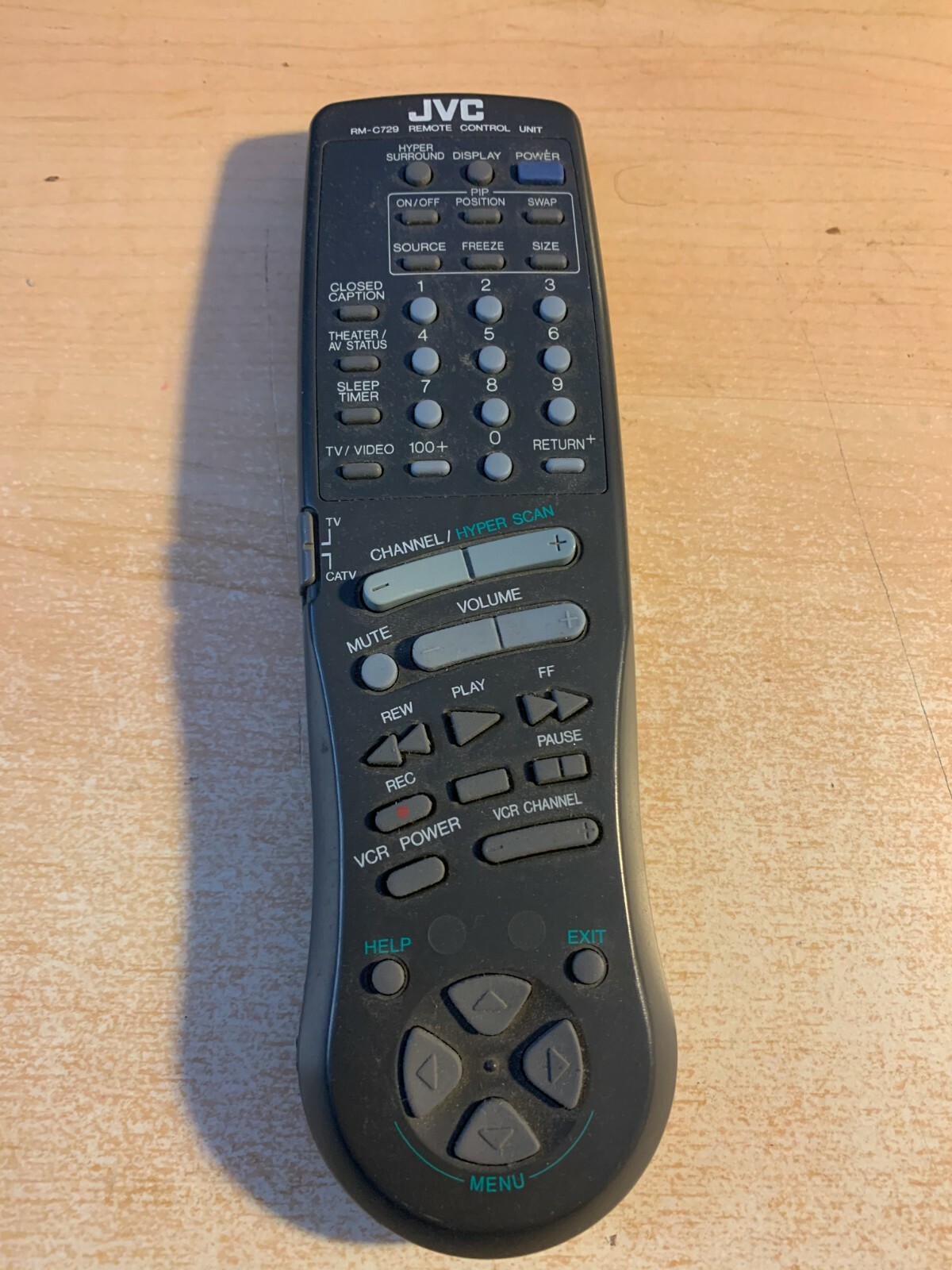 GENUINE JVC VC RM-C729 AV27BP6, AV27VP6, AV31BP6, AV31BPG Remote | eBay