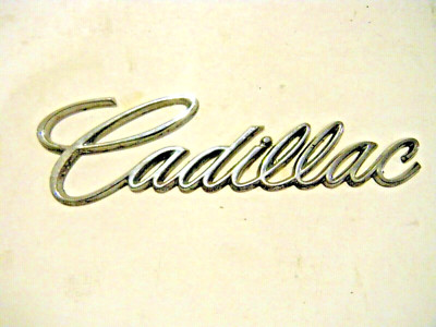 Cadillac "CADILLAC" Script Emblem | eBay
