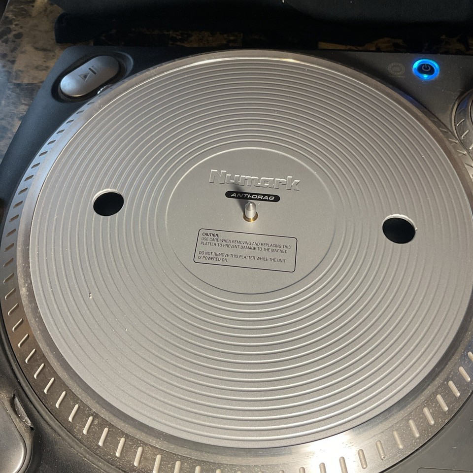 NUMARK TTX1 DIRECT DRIVE TURNTABLE GREAT CONDITION TECHNICS W/ SHURE ...
