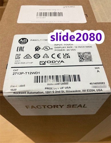 New Factory Sealed AB 2713P-T12WD1 SER A PanelView 5310 12" Graphic ...