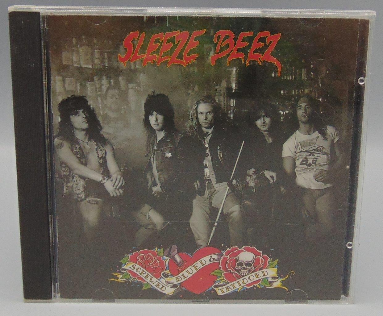 Sleeze Beez Screwed Blued & Tattooed (CD, 1990, Atlantic) 82069-2 | eBay