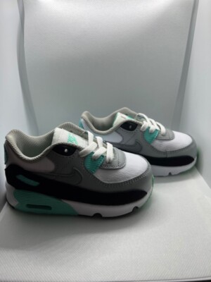 KIDS NIKE AIR MAX 90 WHITE / GREY SIZE 7C | eBay