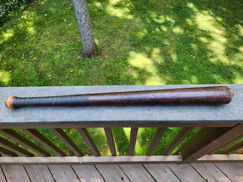 Antique Baseball Bat Circa 1860 to 1890 Homemade Round Knob Possibly ...