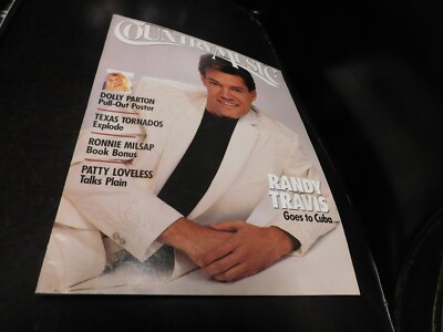 Country Music Magazine March April 1991 Randy Travis | eBay