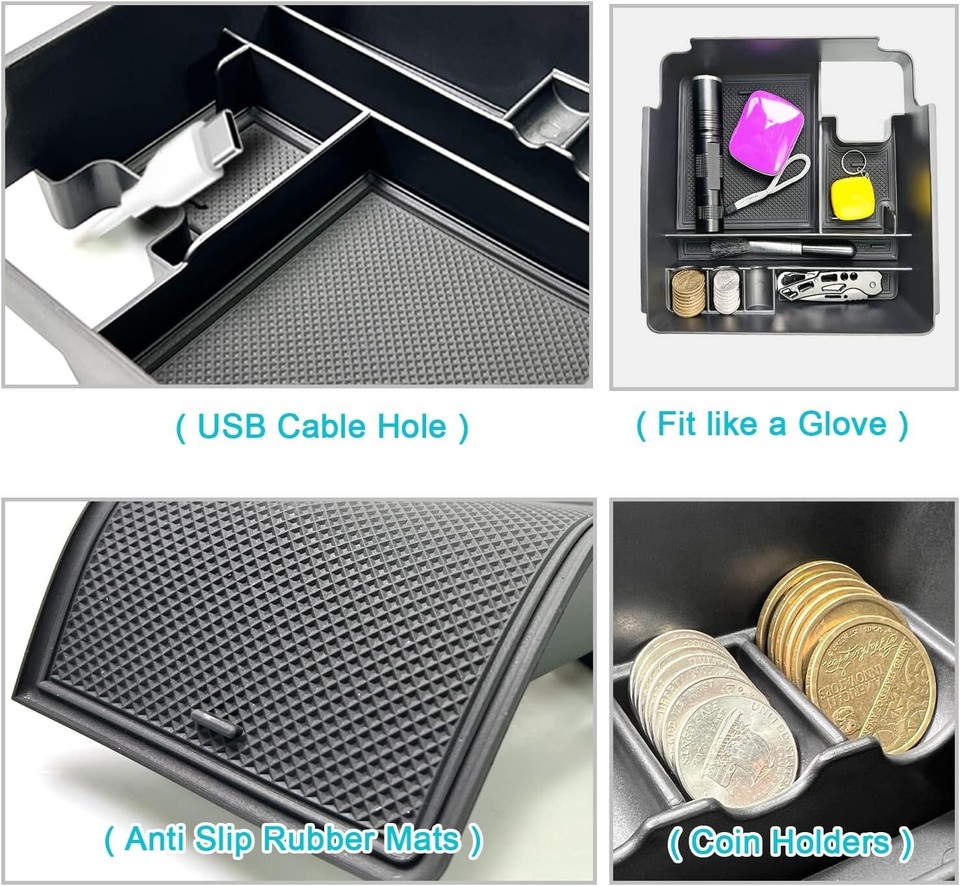 Center Console Organizer Tray for 2022-2025 Nissan Frontier – Storage ...