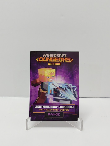 Minecraft Dungeons Arcade Cards Series 1 (Foil + Non-Foil) Raw Thrills ...