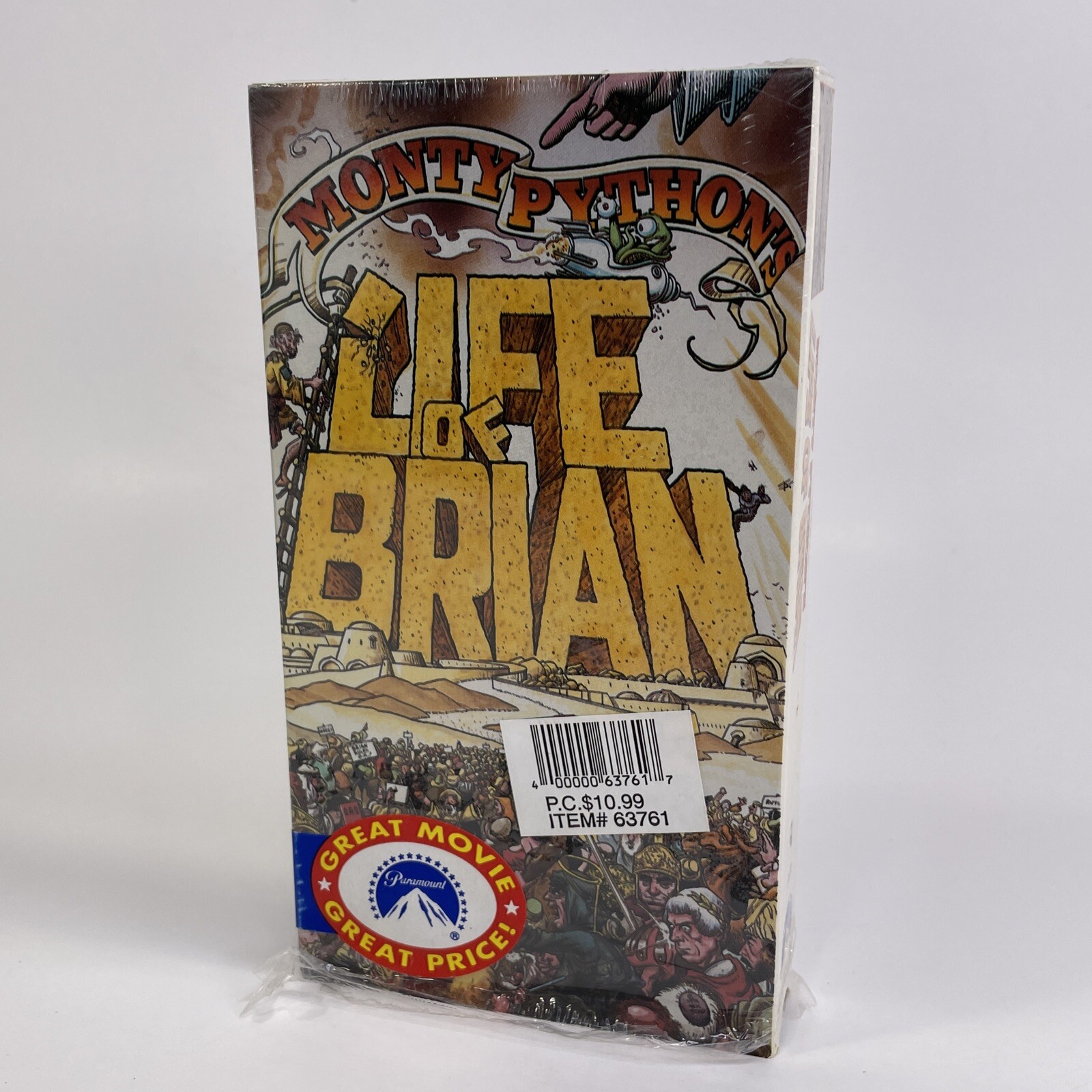 Life Of Brian, Monty Python, 1979 (VHS, 1990) John Cleese, Terry ...