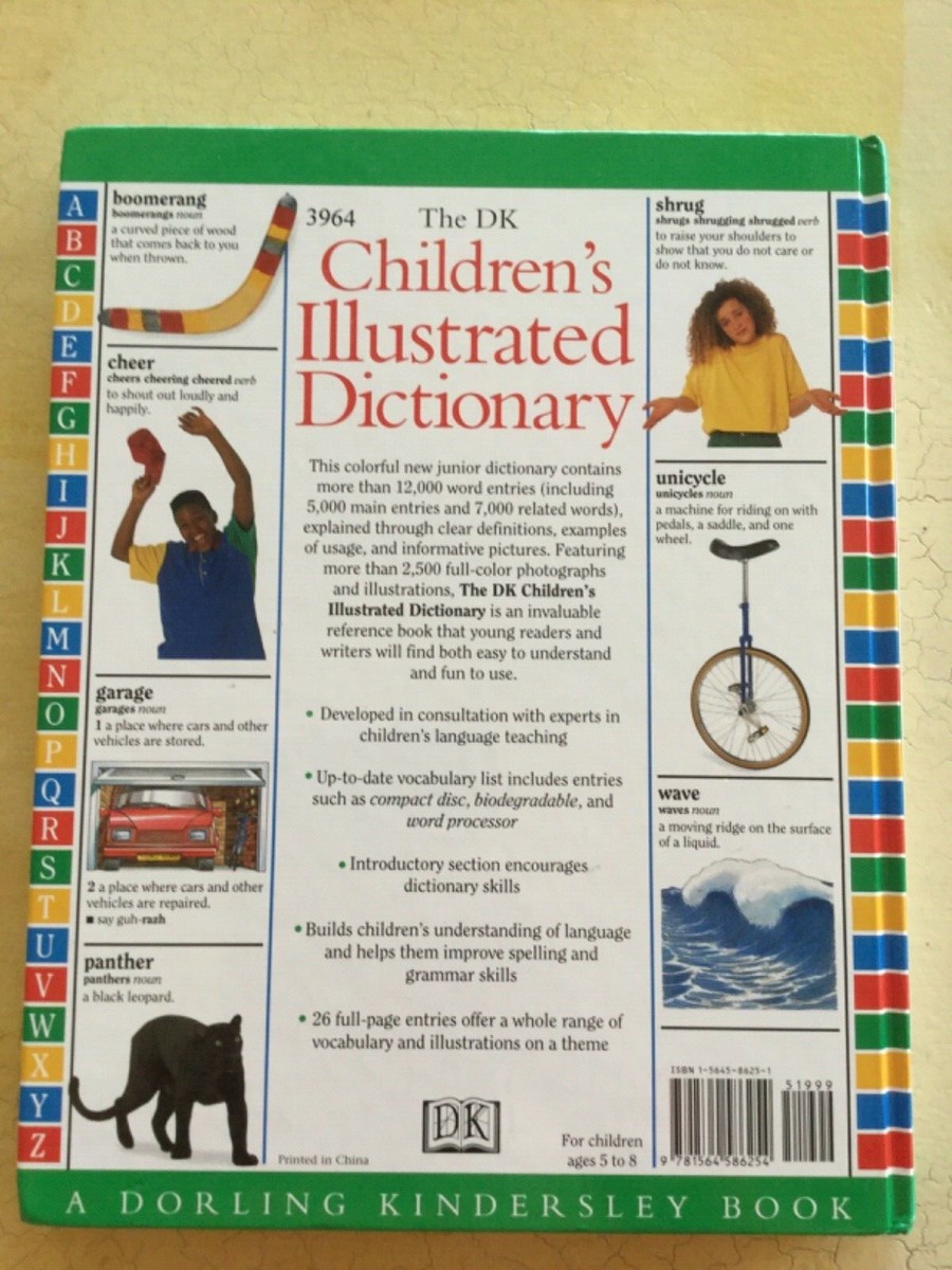 Childrens Dictionary Page