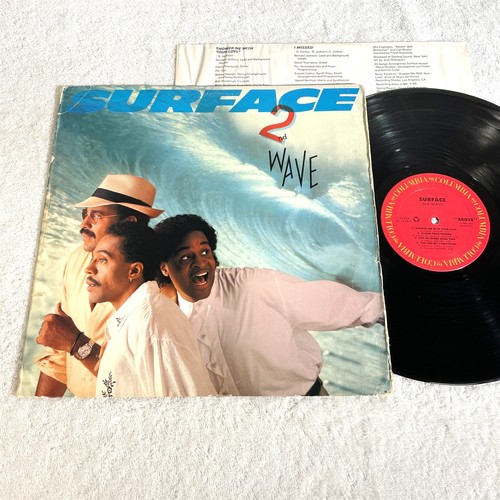 Surface "2nd Wave" 1988 R&B/Funk LP, VG, Original Columbia Pressing | eBay