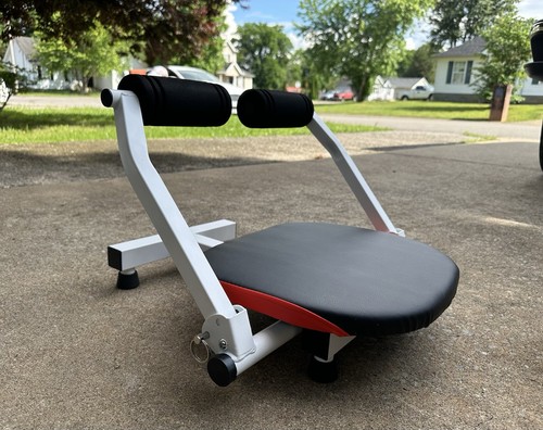 Ultimate 360 Degrees Rotating Ab Crunch Machine and Total Gym Equipment ...