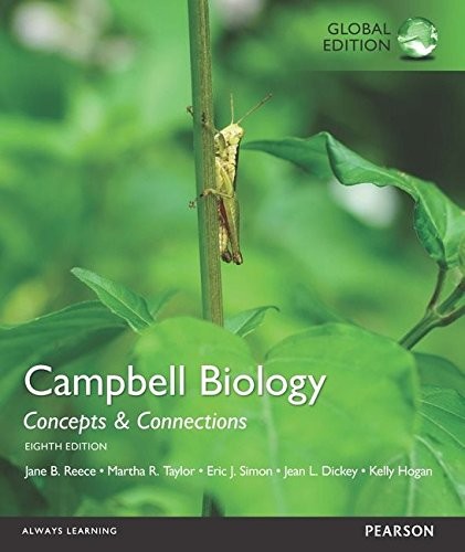 CAMPBELL BIOLOGY: CONCEPTS & CONNECTIONS, GLOBAL EDITION By Reece ...