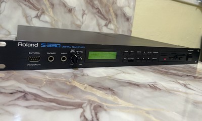 Vintage Roland S-330 DIGITAL SAMPLER Rack Mount Sampler Tested Working ...