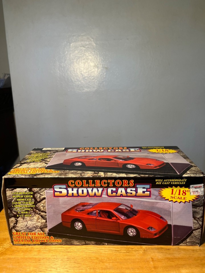 Collectors Showcase Polyfect Toys 1:18 Scale Display Case NEW | eBay