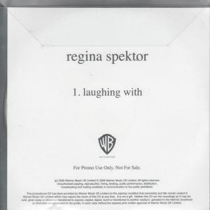 Regina Spektor Laughing With CDr UK Warner 2009 promo cd-r | eBay