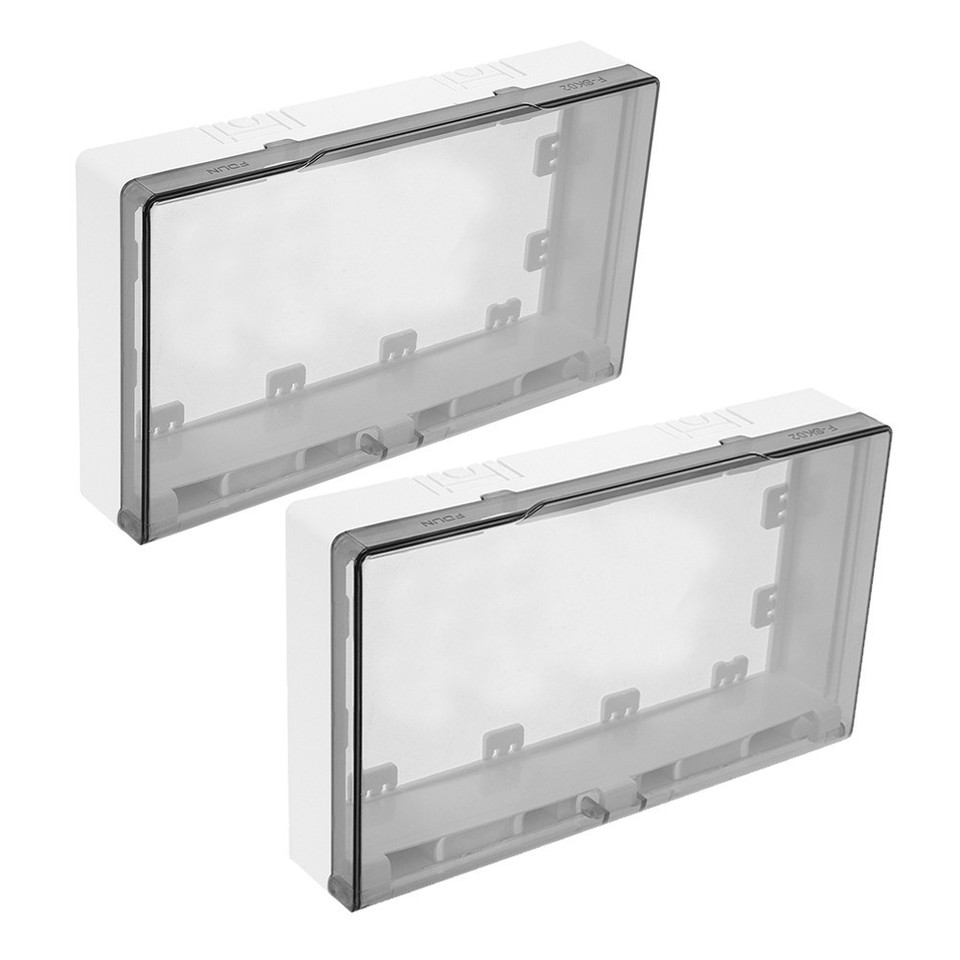 2 Pcs Electrical Panel Covers Socket Protection Waterproof Outlet Baby ...