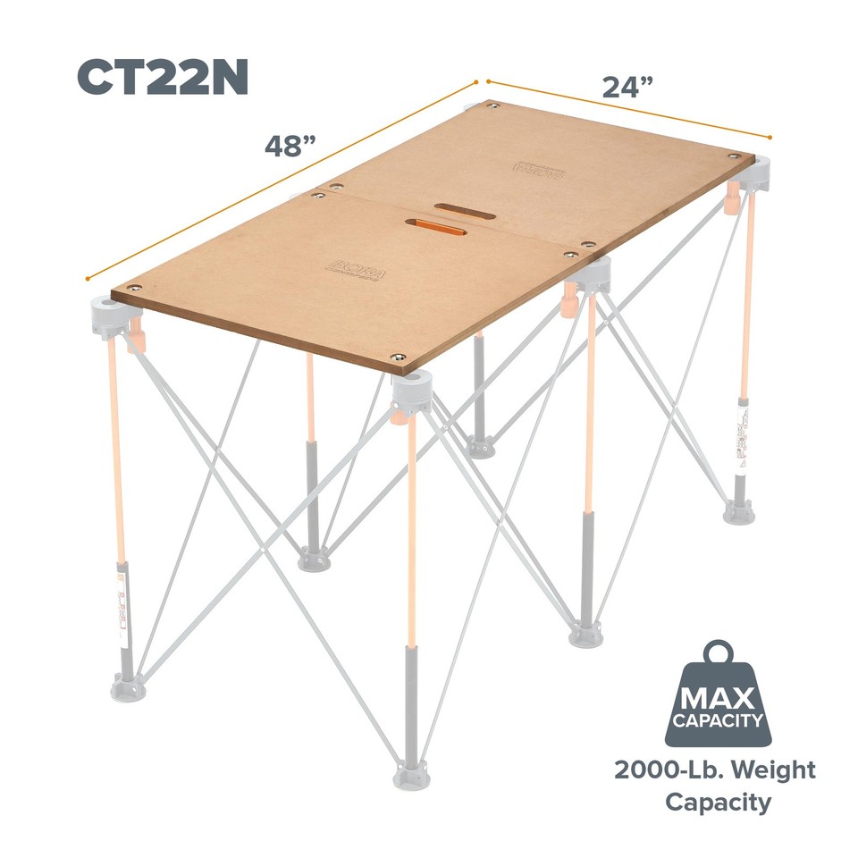 Centipede Folding Table Top for Centipede Work Stand Saw Horses - 24 ...