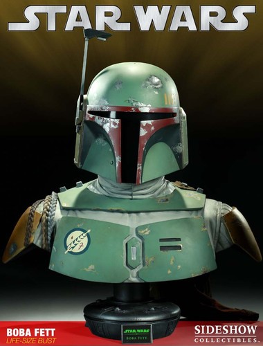 Boba Fett Life Size Bust Sideshow Collectibles | eBay