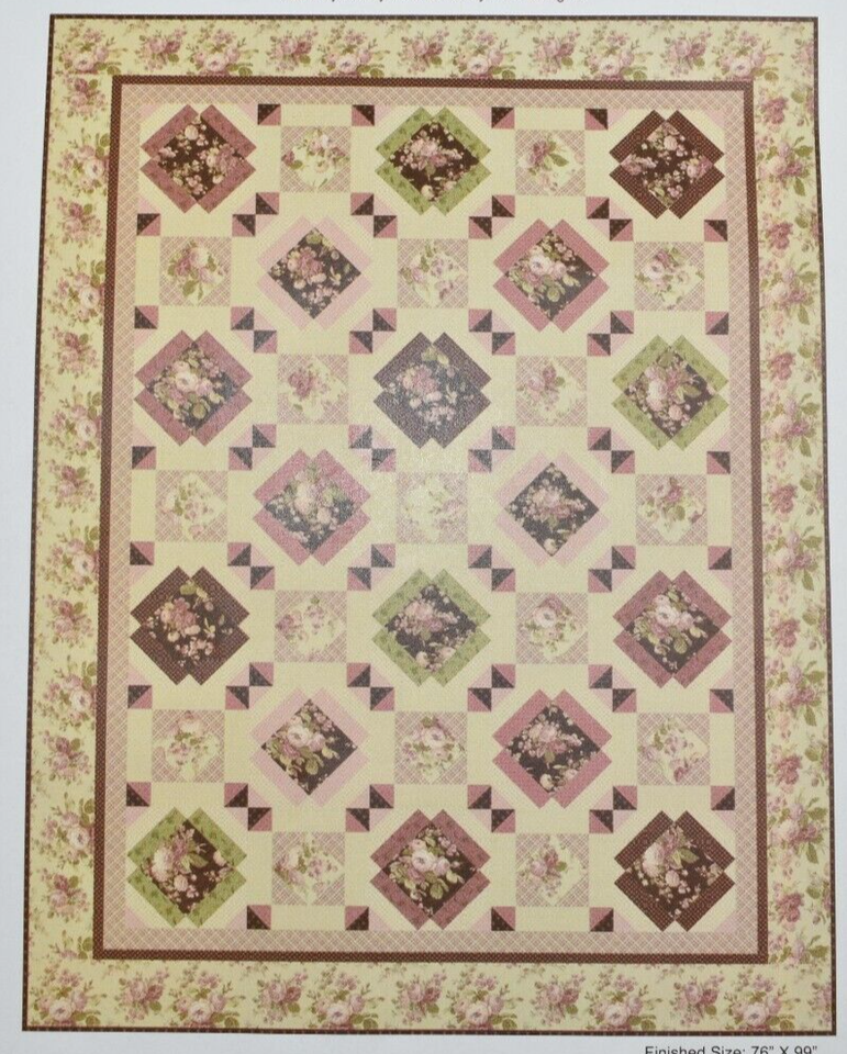 OLDE CEDAR CHEST Quilt Kit Fabrics by Faye Burgos for Marcus Fabrics ...