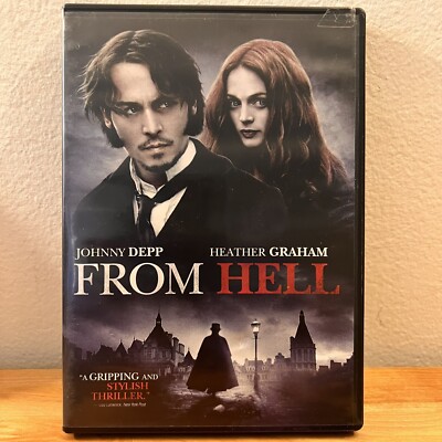 From Hell (DVD, 2001, Johnny Depp, Heather Graham, Ian Holm) 24543054481| eBay