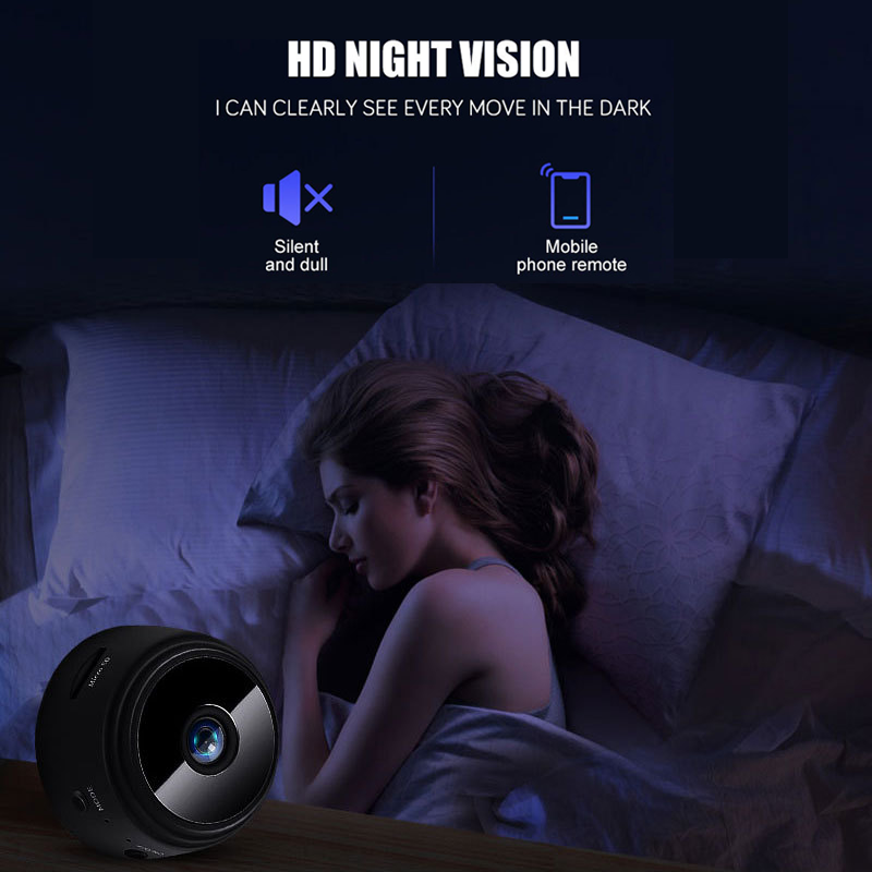 1080P Wireless WiFi CCTV Indoor &Outdoor MINI IP Camera CAM Home ...